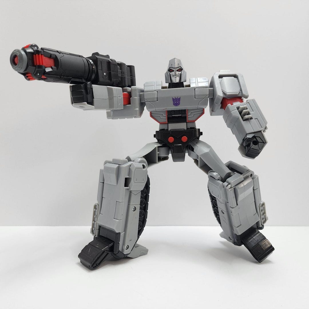 TRANSFORMERS Cyberverse 2017 MEGATRON Ultimate 9 Fusion Mega Shot ...