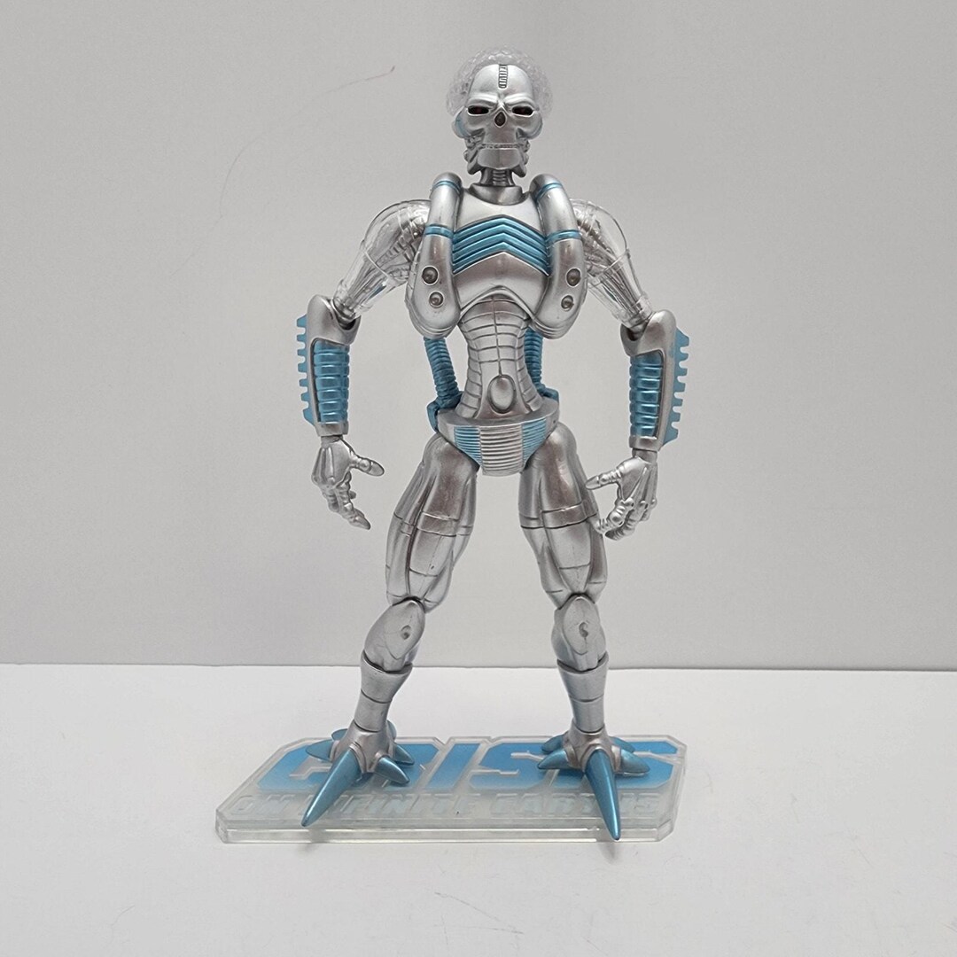 DC Direct 2006 ROBOT BRAINIAC 7 Crisis on Infinite Earths 100% Complete ...