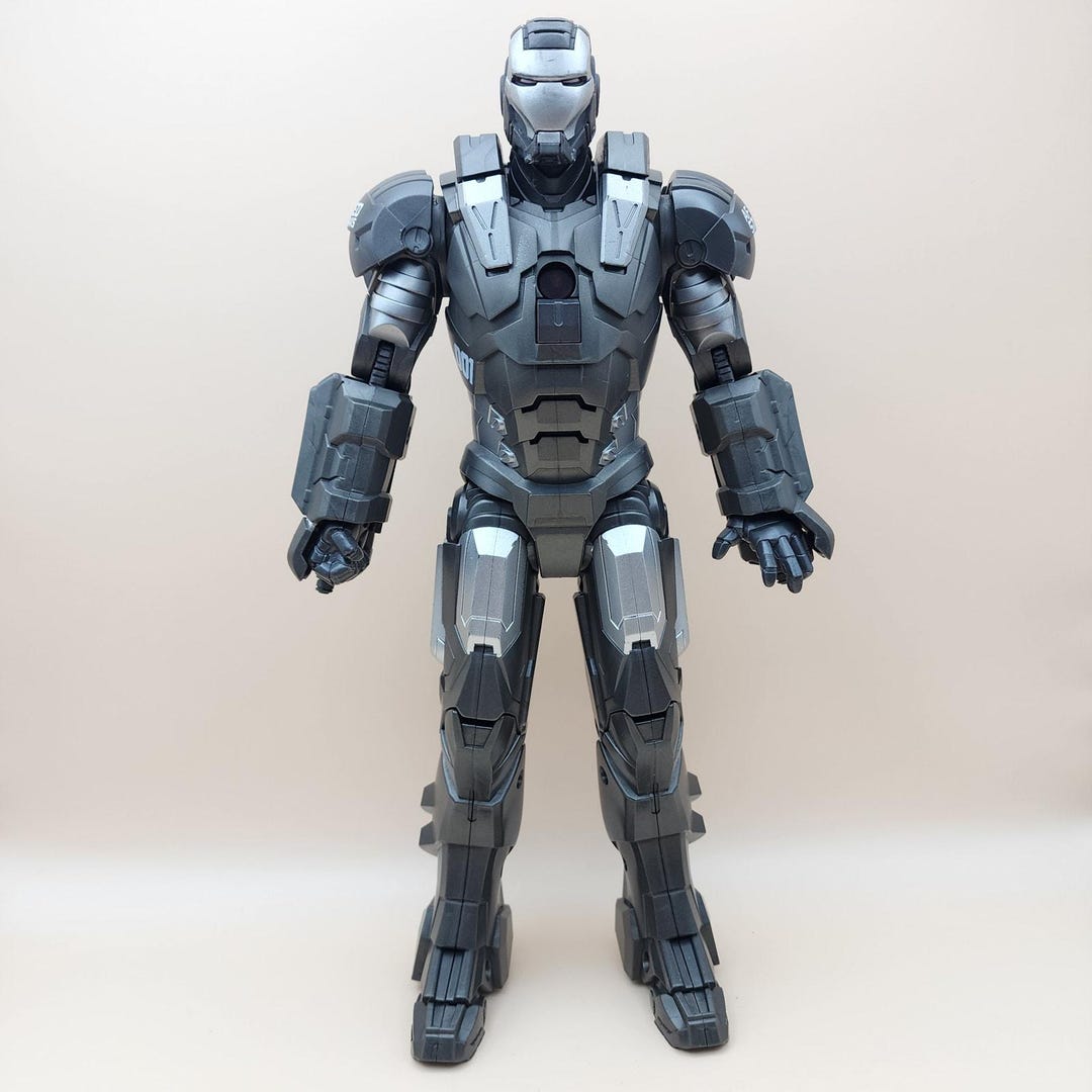 Iron Man Marvel 2010 Repulsor Power WAR MACHINE 10 Talking Figure Rare ...