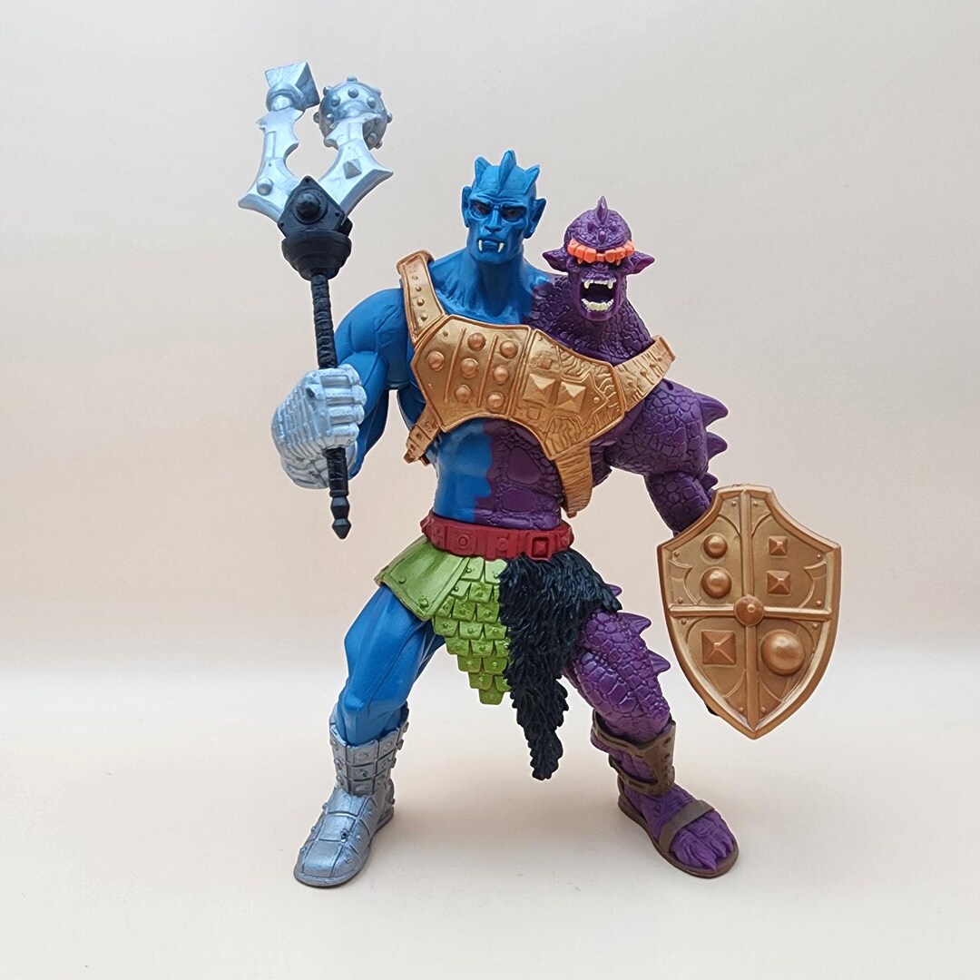 Masters of the Universe MOTU 200x TWO BAD Tuvar Badra Figure 100% ...