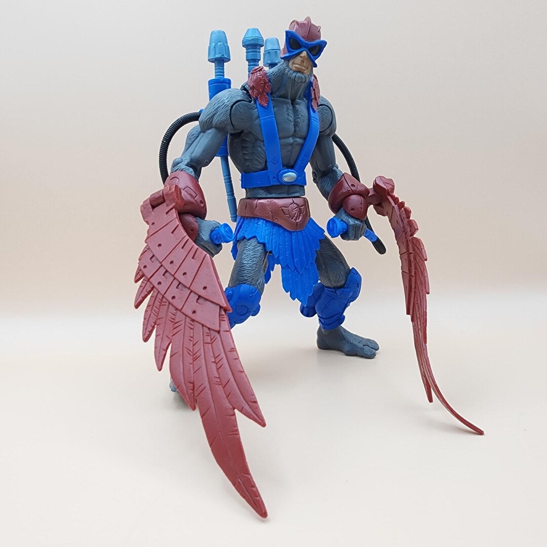 Masters of the Universe MOTU 200x vintage 2002 STRATOS 6 100% COMPLETE ...