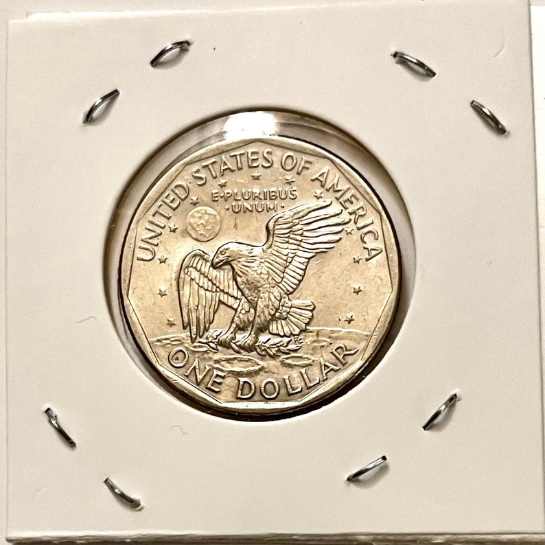 1979 Susan B. Anthony Dollar Coin, Has Initials of FRANK GASPARRO Who ...