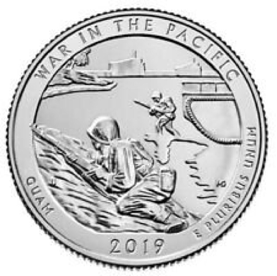 2019 D War in the Pacific Guam ATB National Park Quarters 1 - Etsy