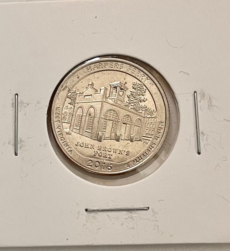 2016 P&D Harpers Ferry ATB National Park Quarters 2 Coins BU - Etsy