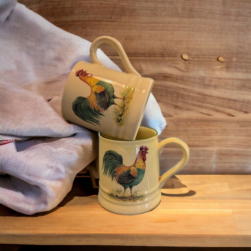 Rooster Coffee Mug - Etsy