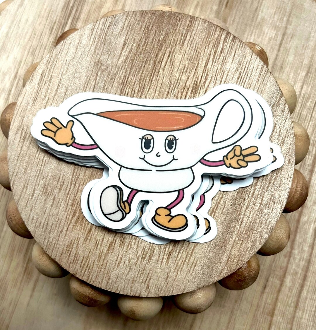 Thanksgiving Gravy Baby Clear Vinyl Stickers Décor for - Etsy