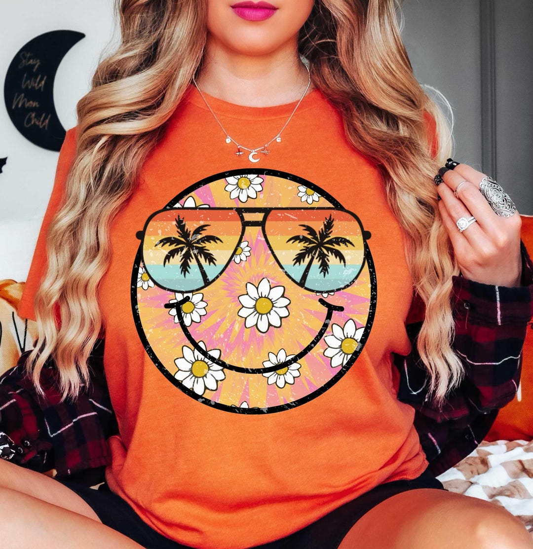 Spring Boom Smiley Tee | Spring Fling Collection | Unisex Pre-shrunk T ...