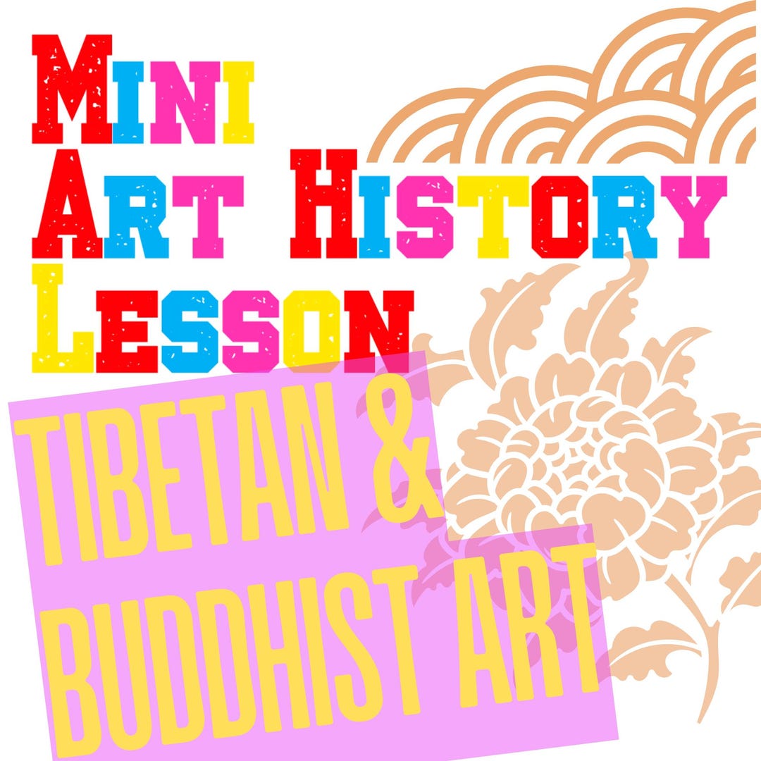 Tibetan and Buddhist Art Lesson | Homeschool Printable | Global Art ...
