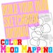 Color Mood Mapping Printable: Abstract Art Journaling for Teens (PDF ...
