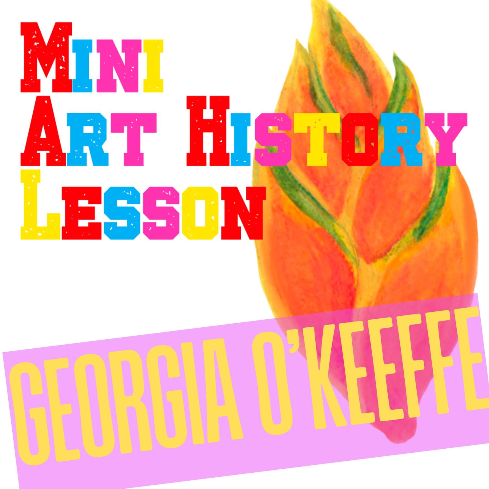 Georgia O'keeffe Homeschool Activity| Homeschool Printable | Kids Art ...