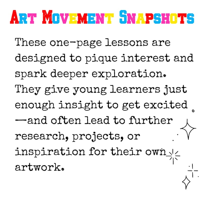 Mona Lisa Homeschool Printable | One-page Art History Lesson for Kids ...