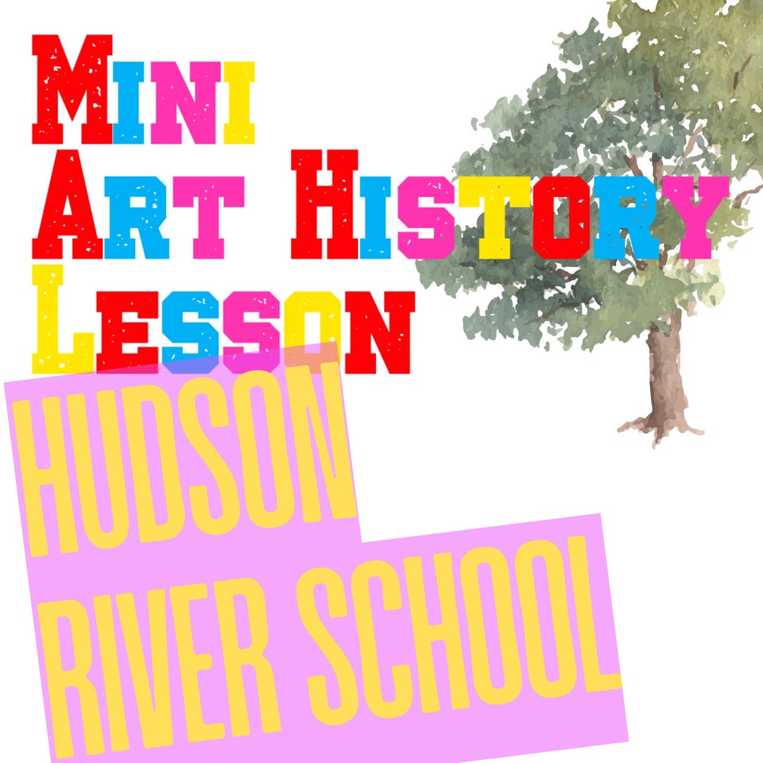 Hudson River School Art Lesson| Homeschool Printable | Printable Art ...
