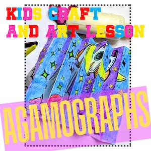 Agamograph Art Activity: Printable Optical Illusion STEAM Project (PDF ...