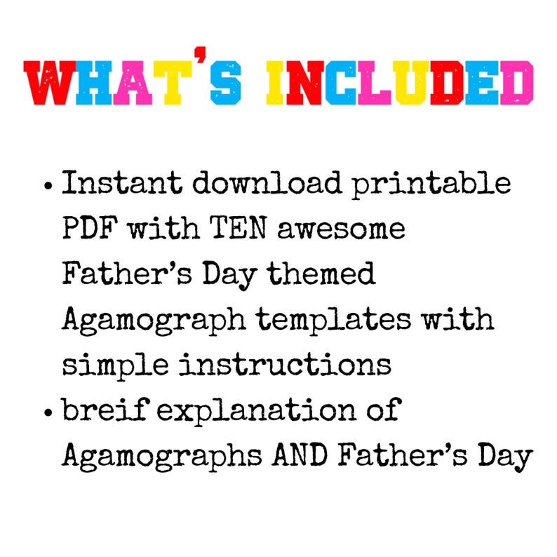 Father’s Day Craft for Kids | Agamograph Optical Illusion Art Activity ...