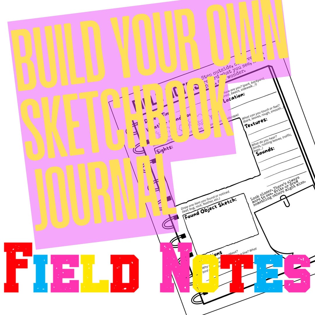 Field Notes Printable Page for Kids – Nature Walk Observation Sheet ...