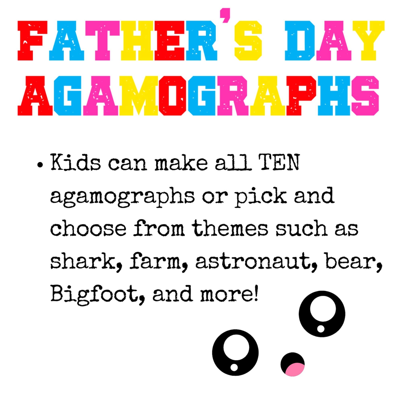 Father’s Day Craft for Kids | Agamograph Optical Illusion Art Activity ...