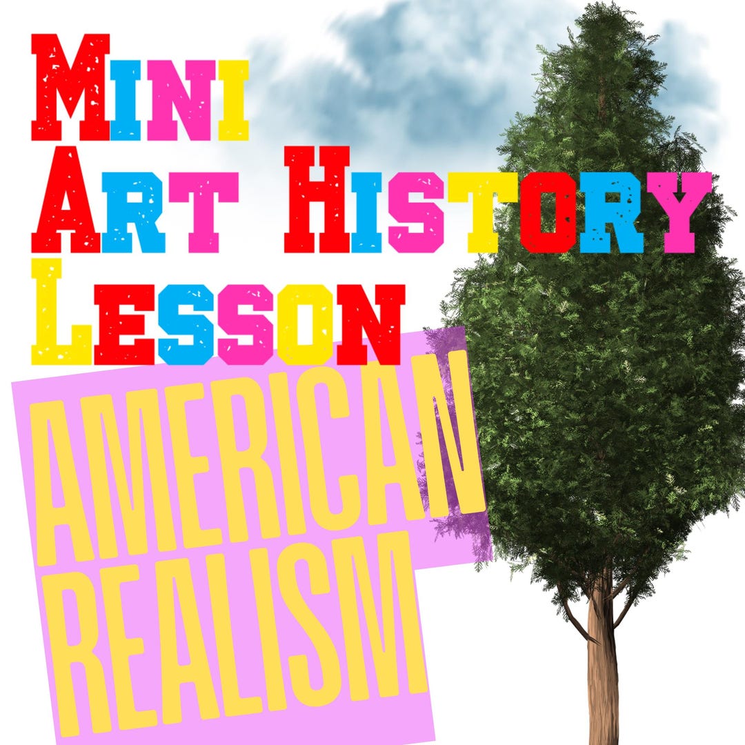 Homeschool Art History Printable for Kids - American Realism ...