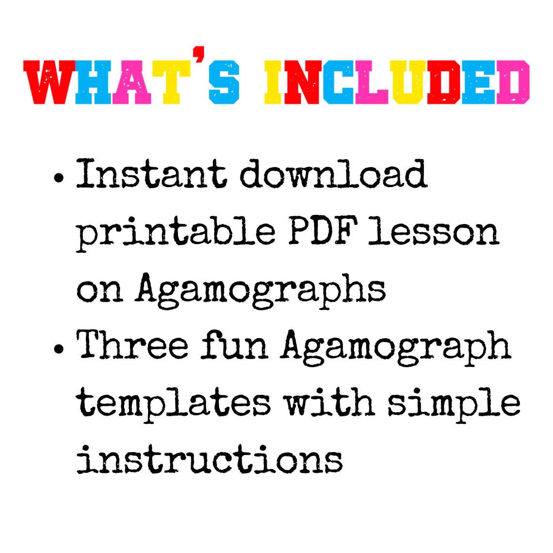 Agamograph Art Activity: Printable Optical Illusion STEAM Project (PDF ...