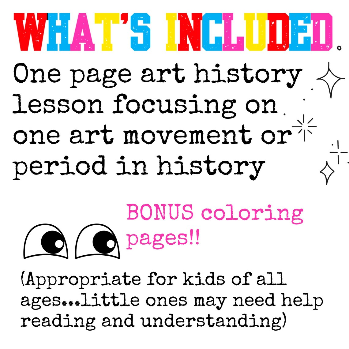 Van Gogh Art Lesson| Homeschool Printable | Printable Art History ...