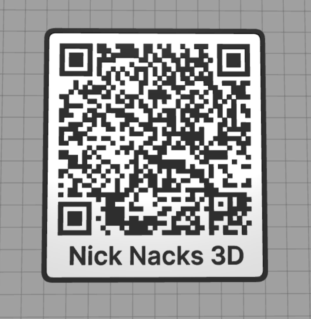 Custom 3D QR Code - Etsy