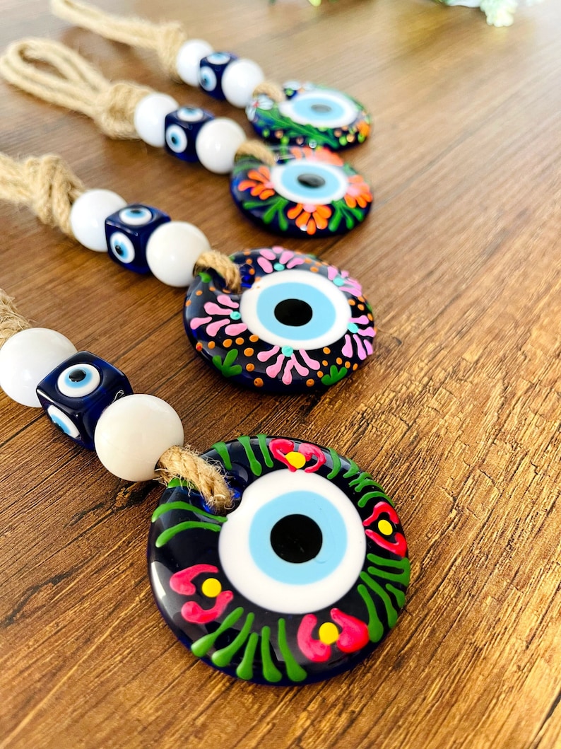 Evil Eye House Protection: Turkish Amulet Wall Hanging - Etsy