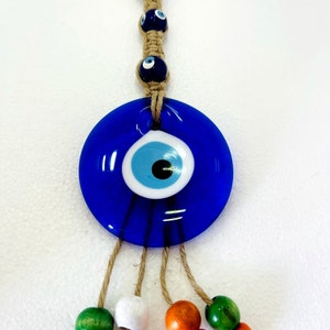 Wall Hanging Evil Eye Protection Home Gift, Macrame Evil Eye Wall Art ...
