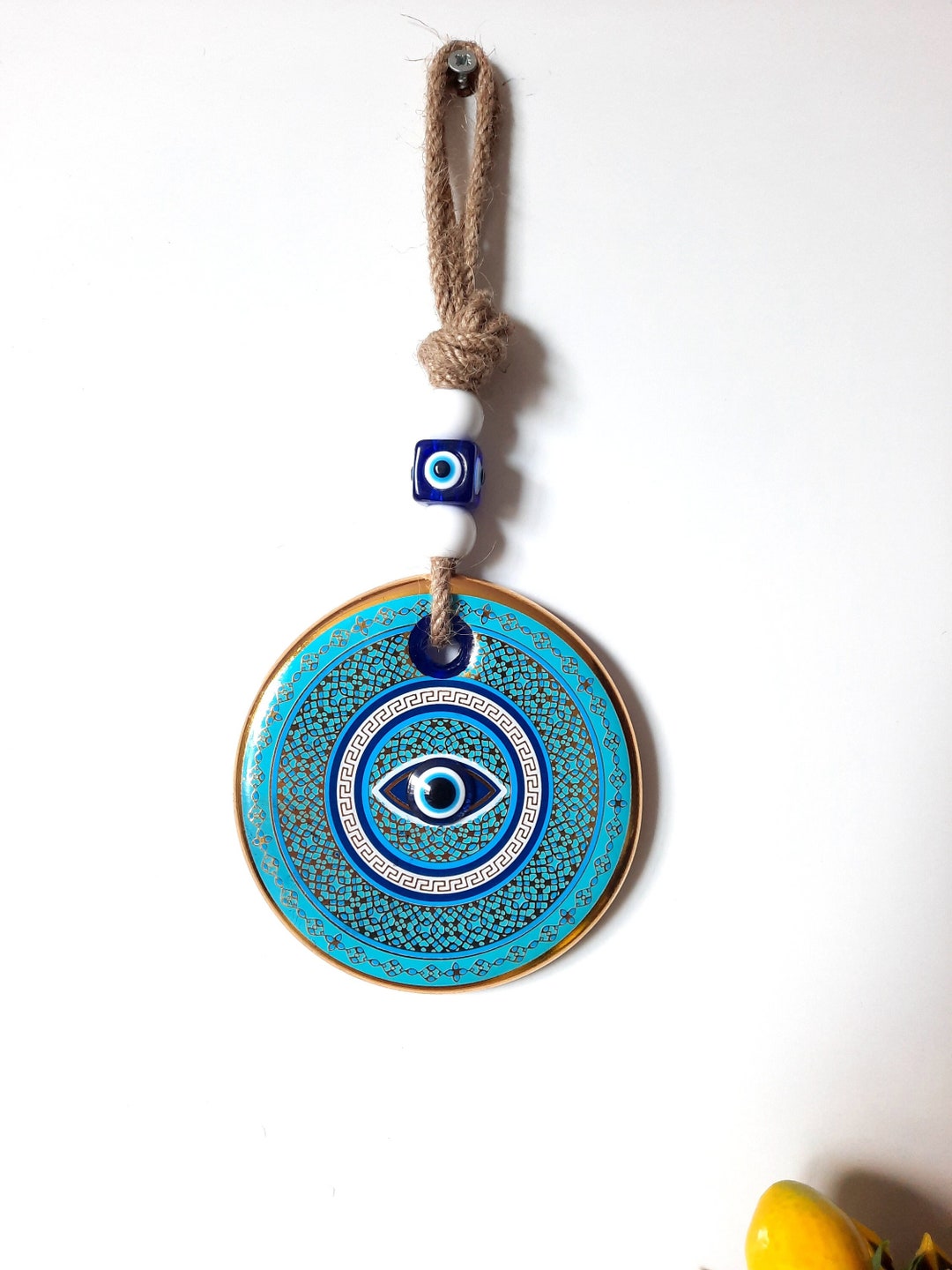Mothers Day Gift Evil Eye Home Decor, Evil Eye Macrame, Wall Hanging ...