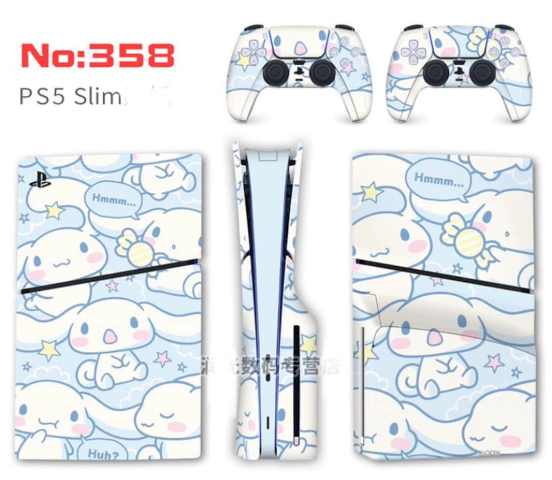 Cinnamoroll PS5 Slim Skin, Stickers,3m Vinyl - Etsy