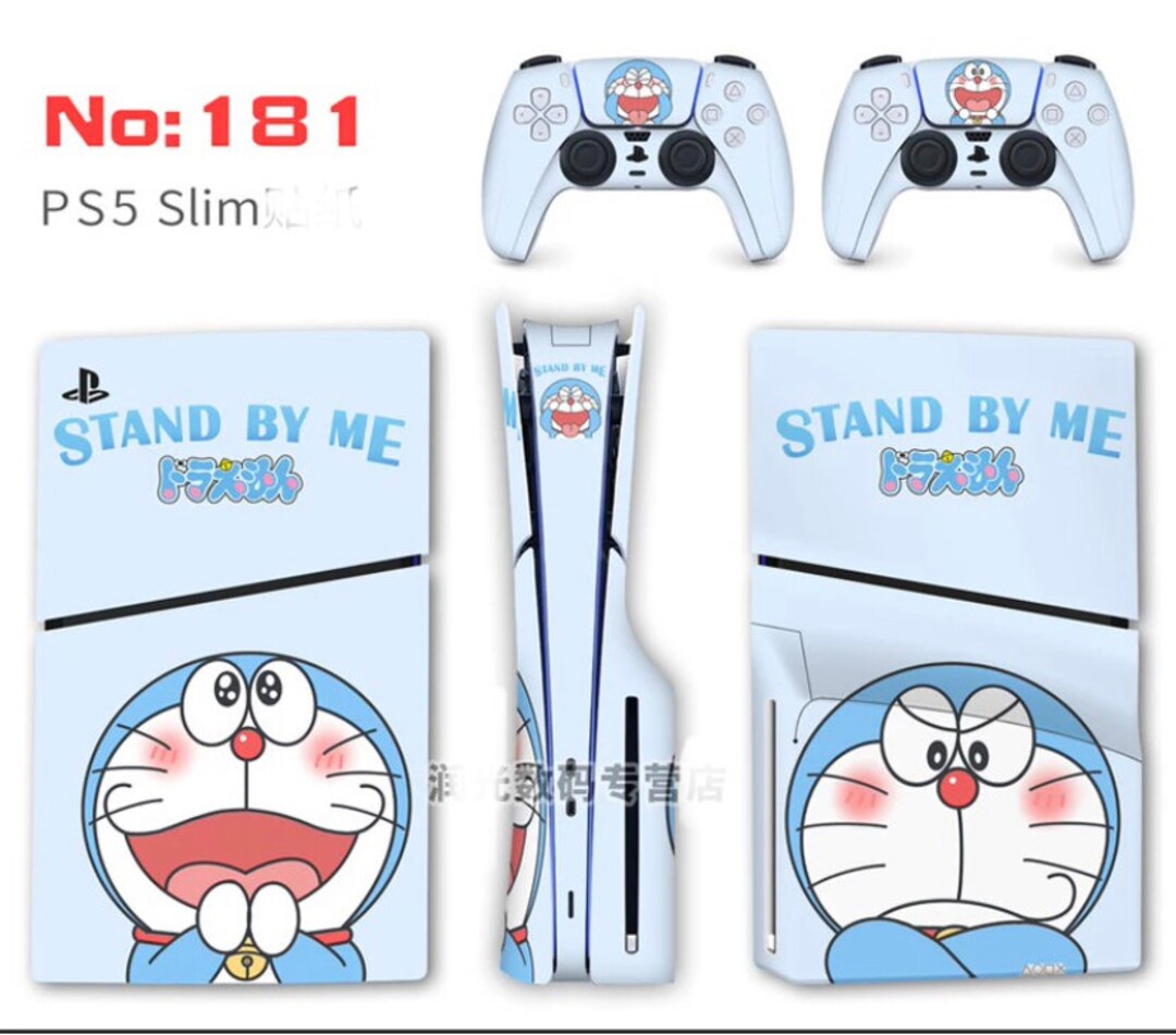 Doraemon PS5 Slim Skin, Stickers,3m Vinyl - Etsy