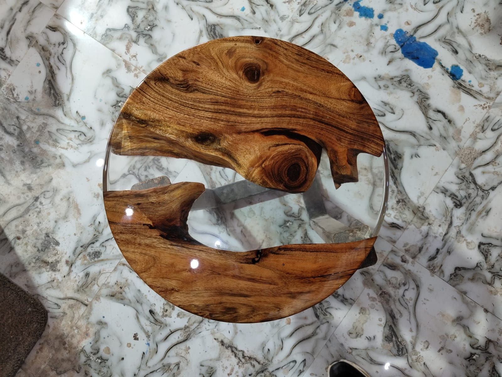 Round Epoxy Coffee Table Round Epoxy Dining Table Round - Etsy