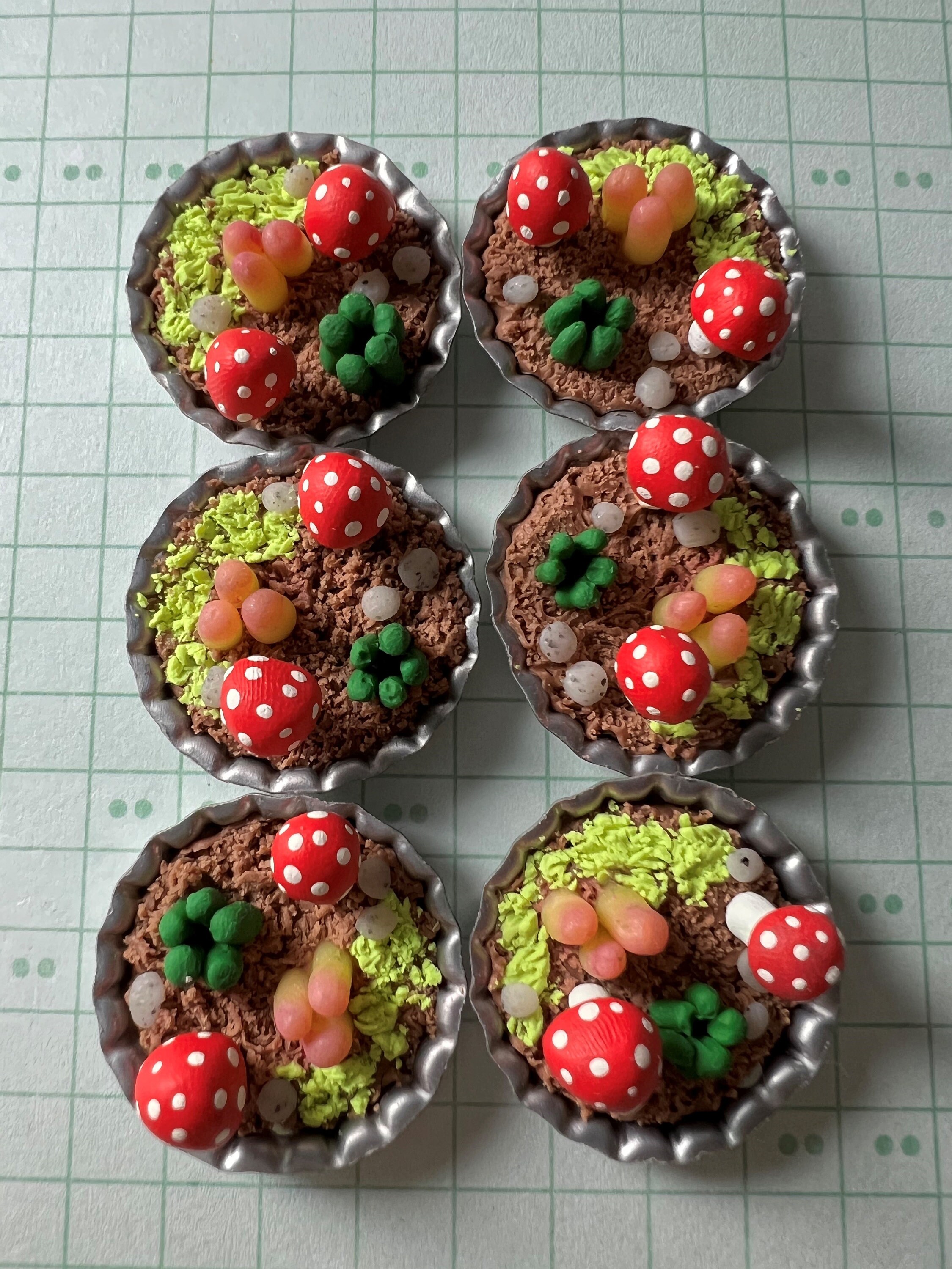 Bottle Cap Garden Magnet - Etsy