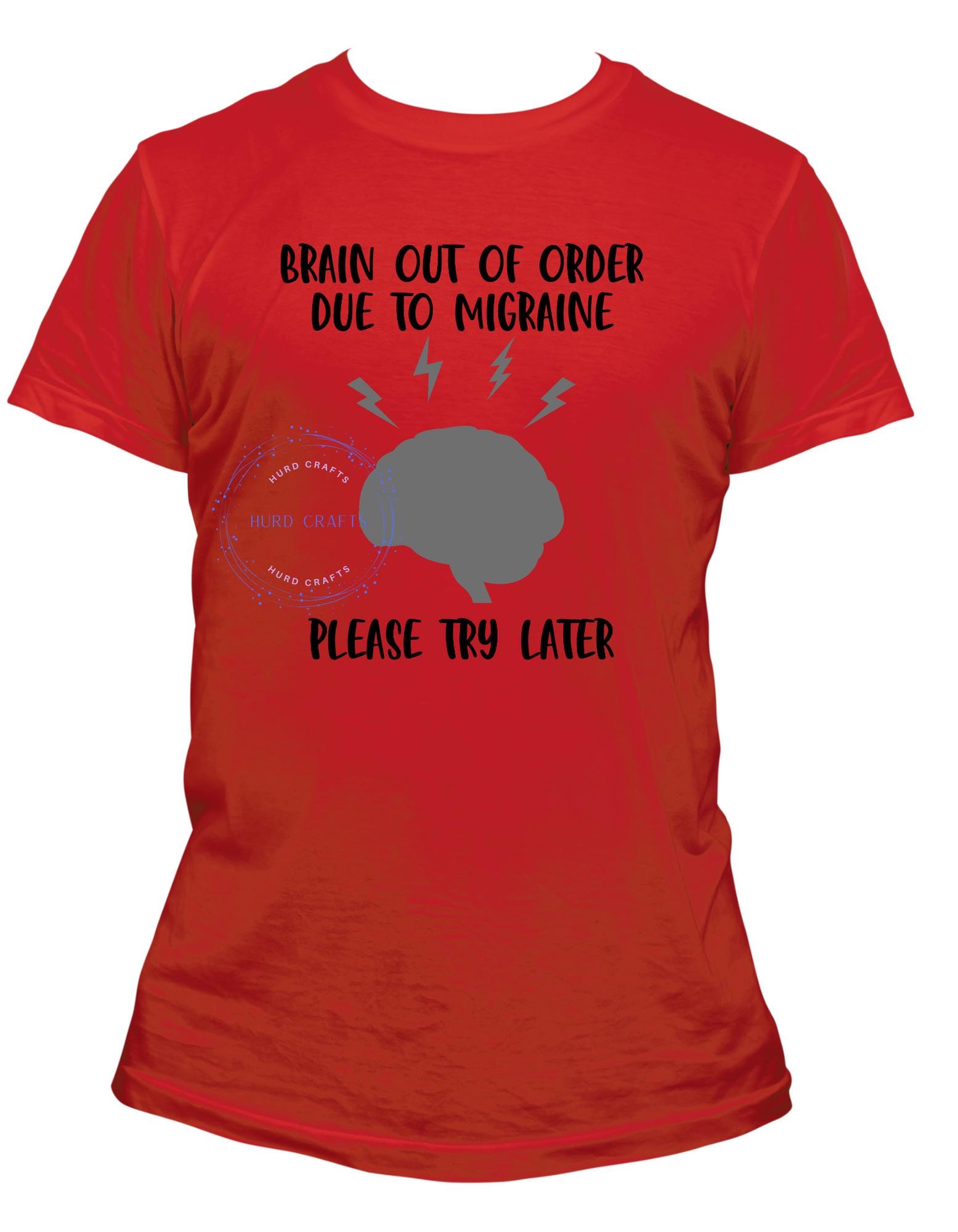 Migraine, Brain Out of Order, PNG, DTF, Sublimation - Etsy
