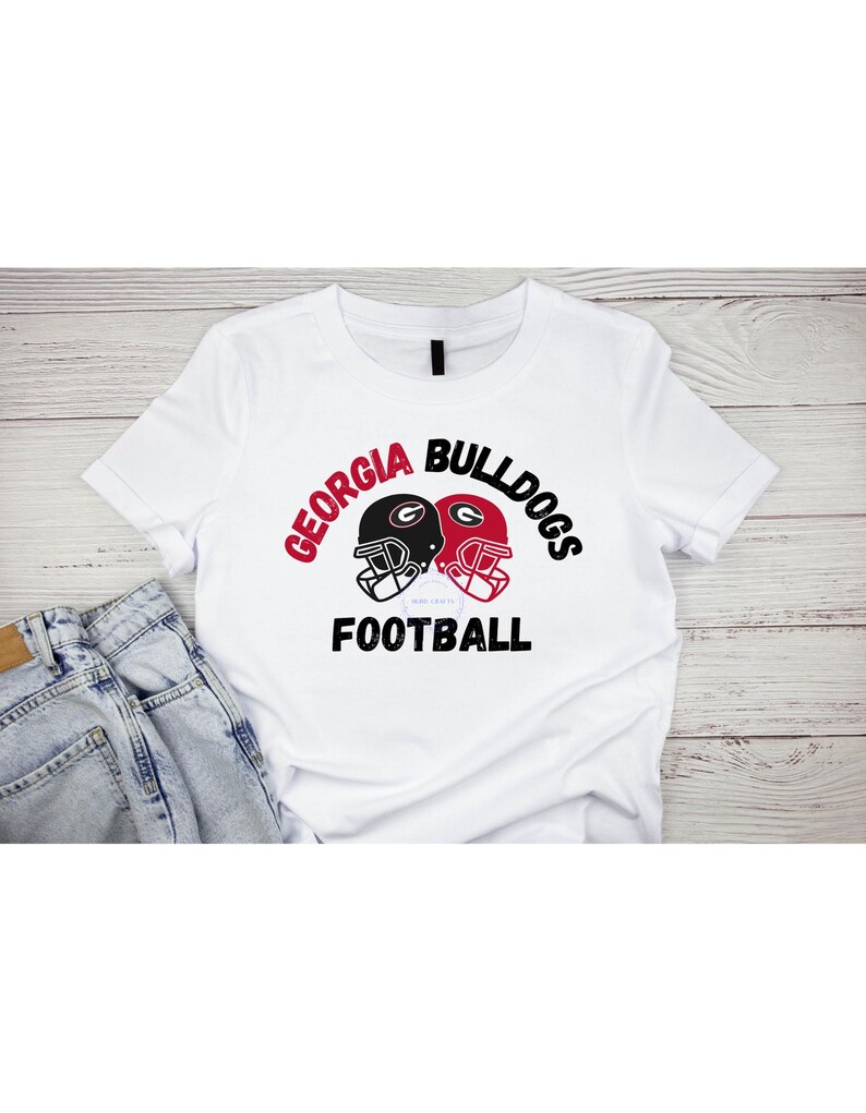Georgia Bulldog Football PNG, Sublimation, DTF, Digital File - Etsy