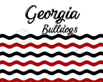 Georgia Football Sublimation Print: 20 Oz Tumbler, Unique Design - Etsy