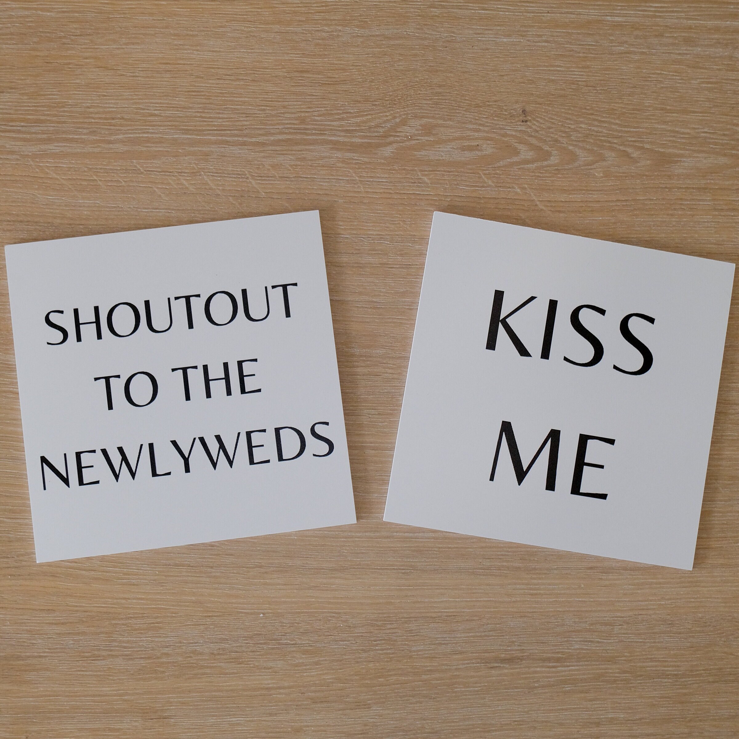 Wedding Photo Booth Props, Modern Props, Sign Props, 5mm, Durable Props ...