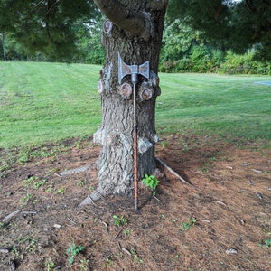 Medieval Fantasy Poleaxe Prop - Etsy