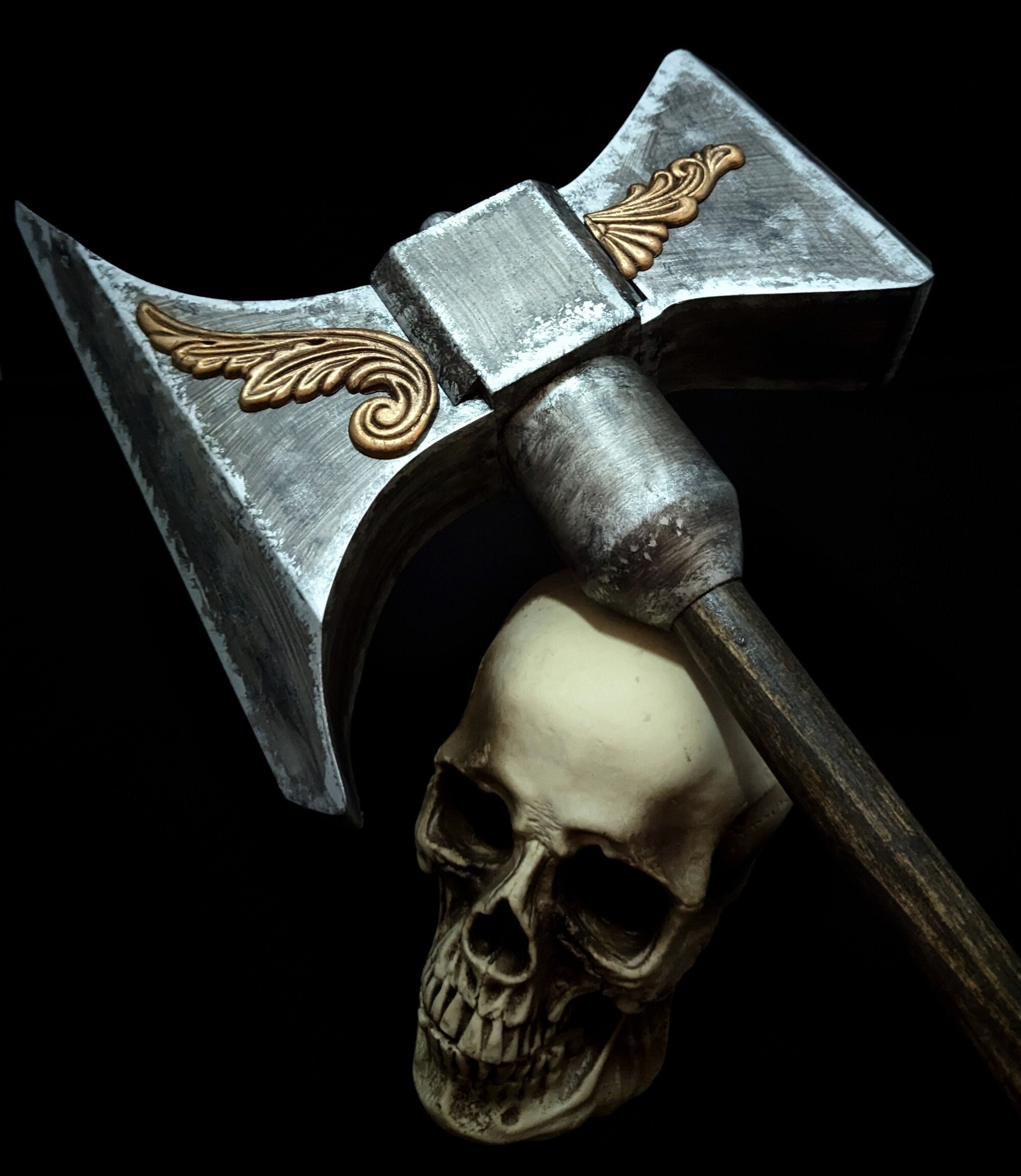 Medieval Fantasy Poleaxe Prop - Etsy