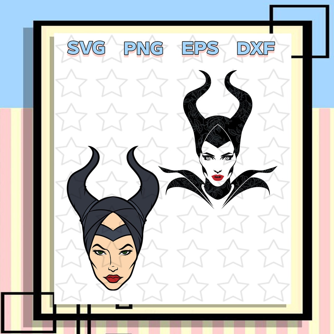 Maleficent Svg Maleficent Ears Svg Svg Files for Cricut - Etsy
