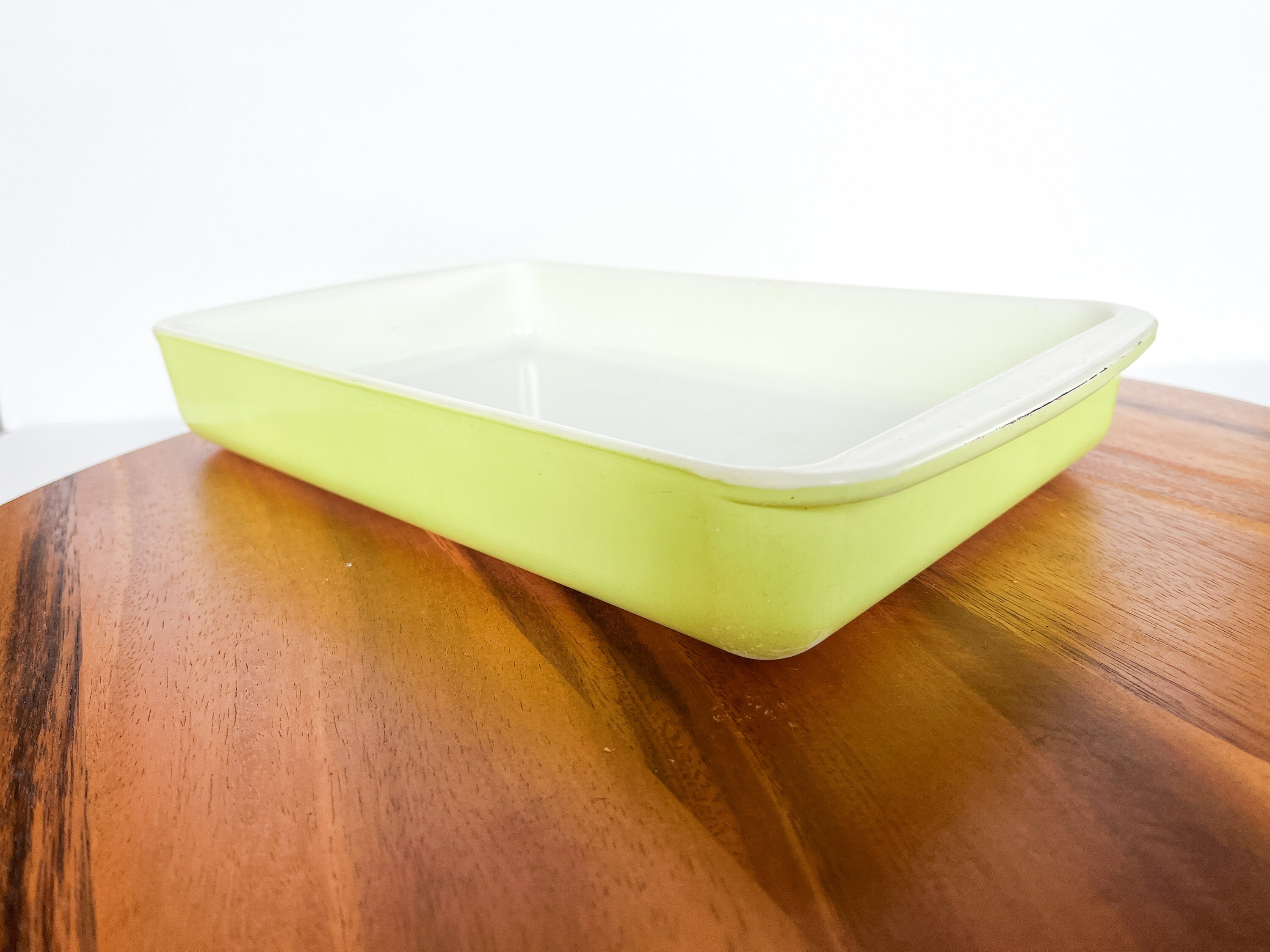Pyrex Lime Green 232 Casserole Dish 8 X 12" Rectangle 2 Qart Casserole ...