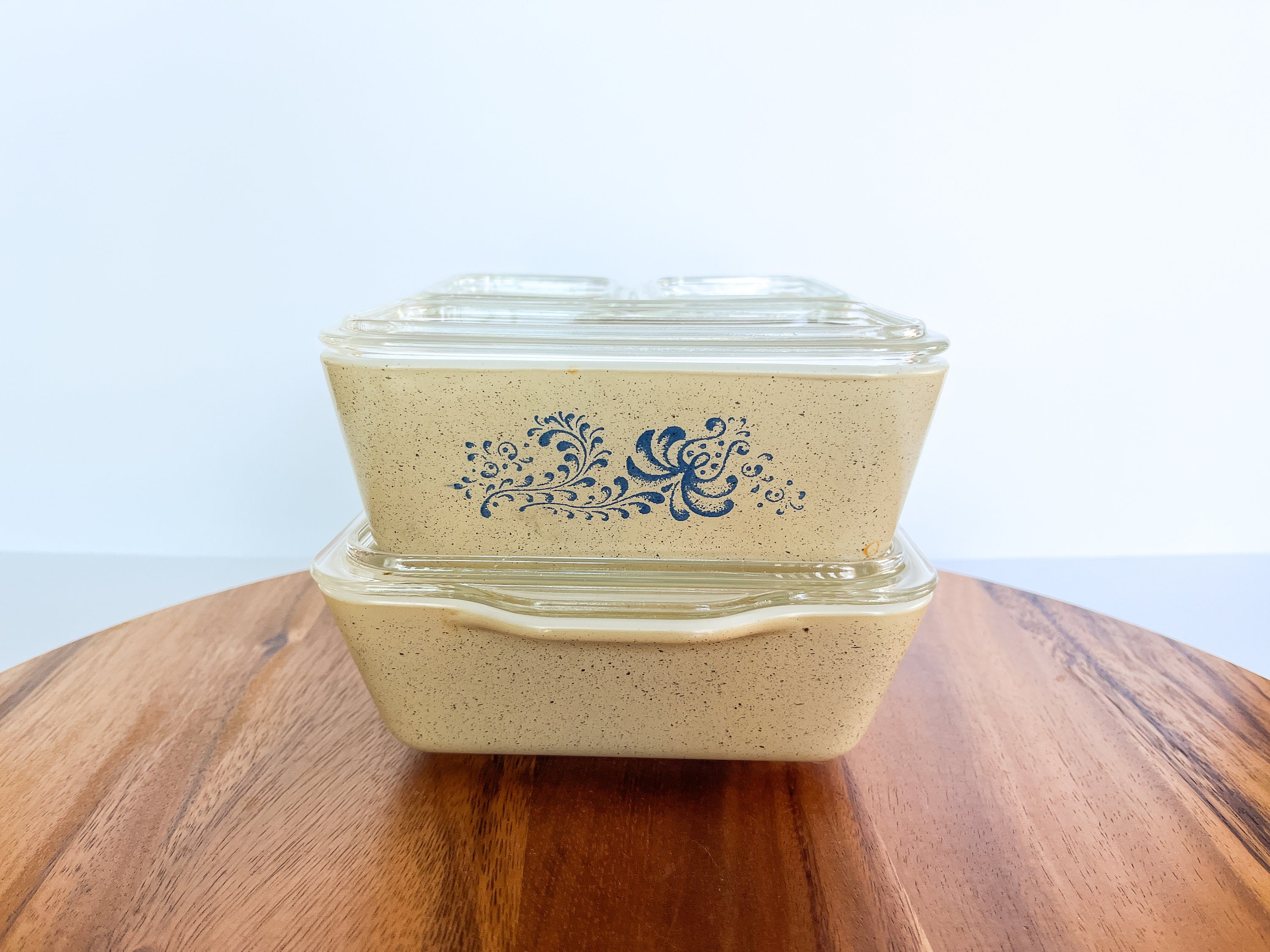 Pyrex Homestead Fridgie Dishes Complete Set of 8 Pieces Pyrex ...