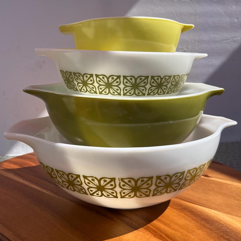 Pyrex Bowl Set - Etsy