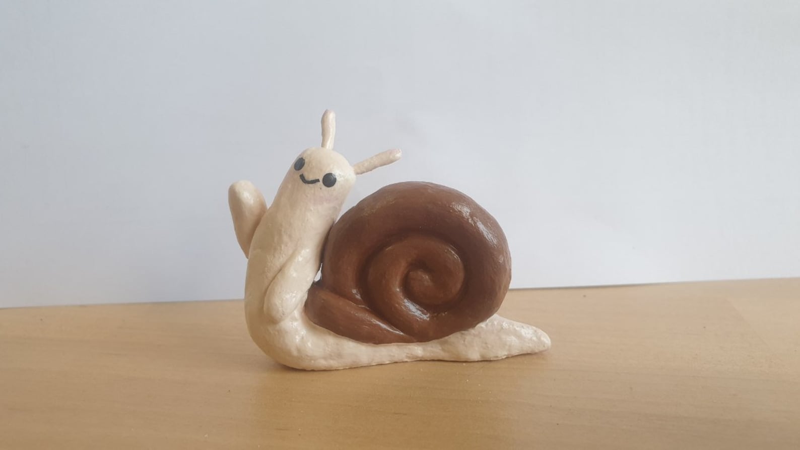 Adventure Time Happy Snail - Cute Clay Figurine Fan Art - Customizable ...