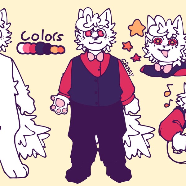 Ref Sheet Commission - Etsy