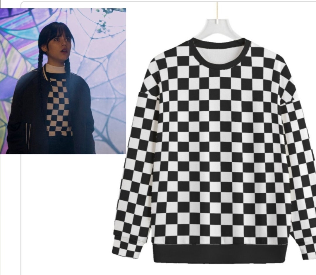 Wednesday Addams Vibe Cosplay Costume Dark Academia Black and - Etsy