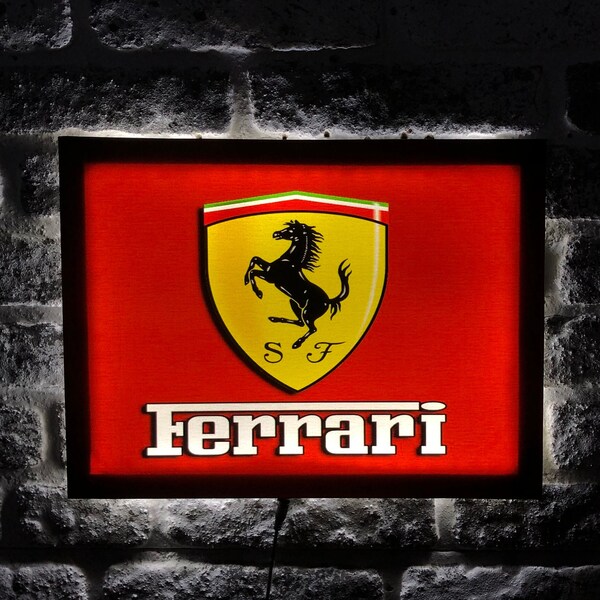 Ferrari Sign - Etsy