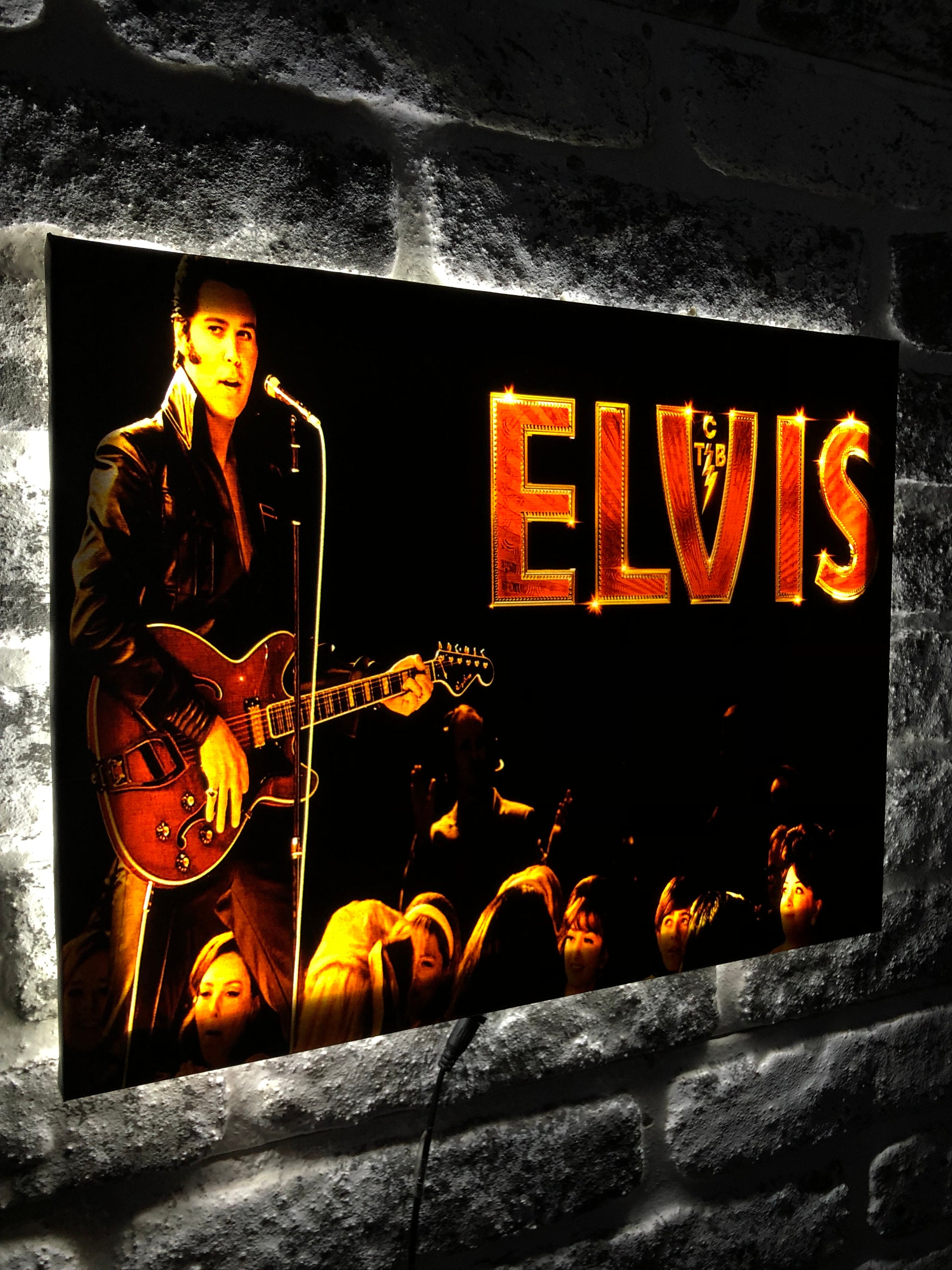 Elvis Led Sign, Elvis Presley Led Light, Handmade Led Sign, Christmas ...