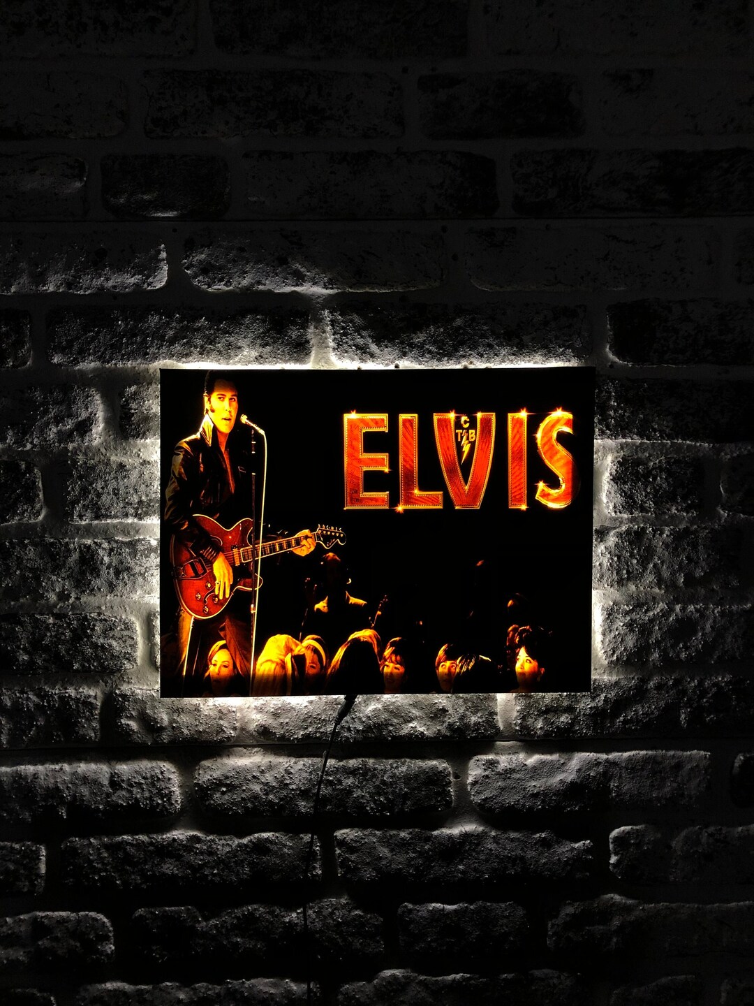 Elvis Led Sign, Elvis Presley Led Light, Handmade Led Sign, Christmas ...