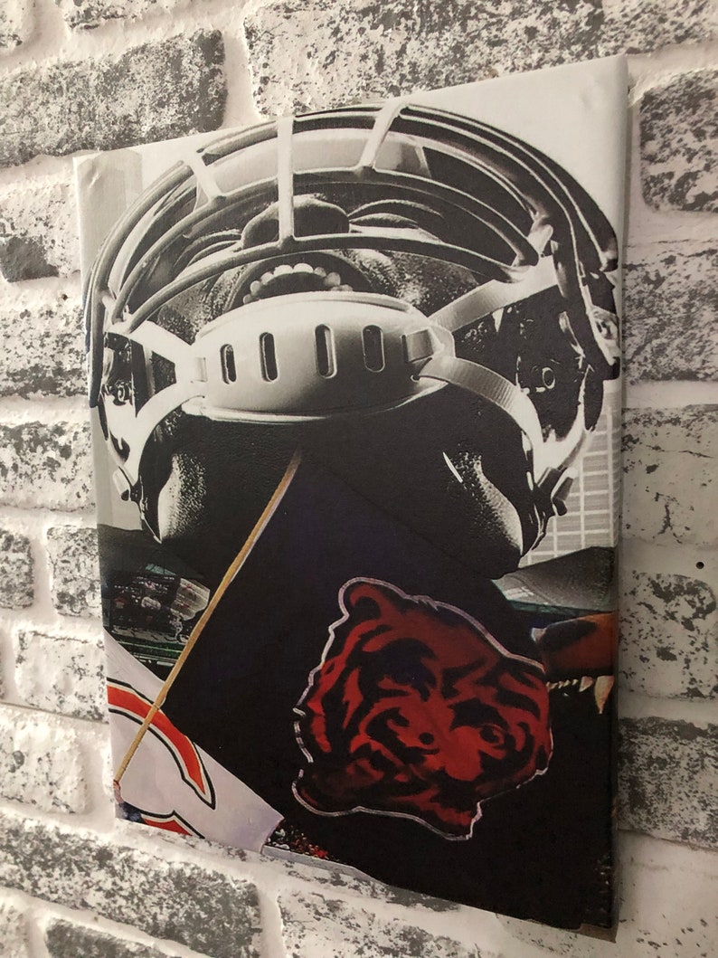 Chicago Bears Led Sign, Chicago Bears Football Led Light, Handmade Led ...