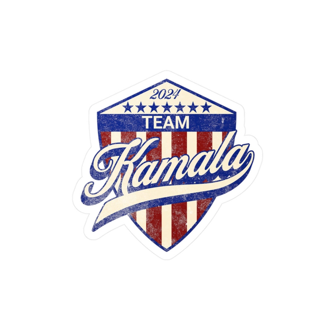 TEAM KAMALA 2024 Kiss-cut Vinyl Decal 3, 4 or 6 Kamala Harris for ...