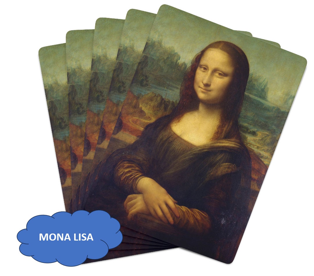 Fine Art Themed Playing Cards, Family Game Night, Mona Lisa, Starry ...
